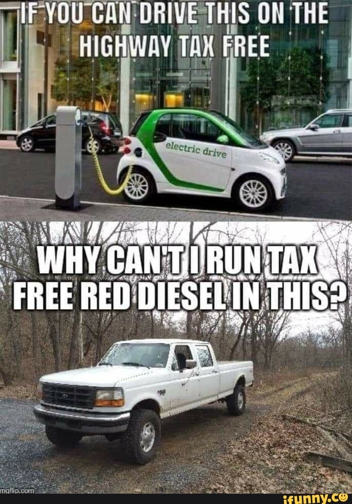 Red Diesel Memes Funny Diesel Trucker Big Rig Semi Trailer Truck'