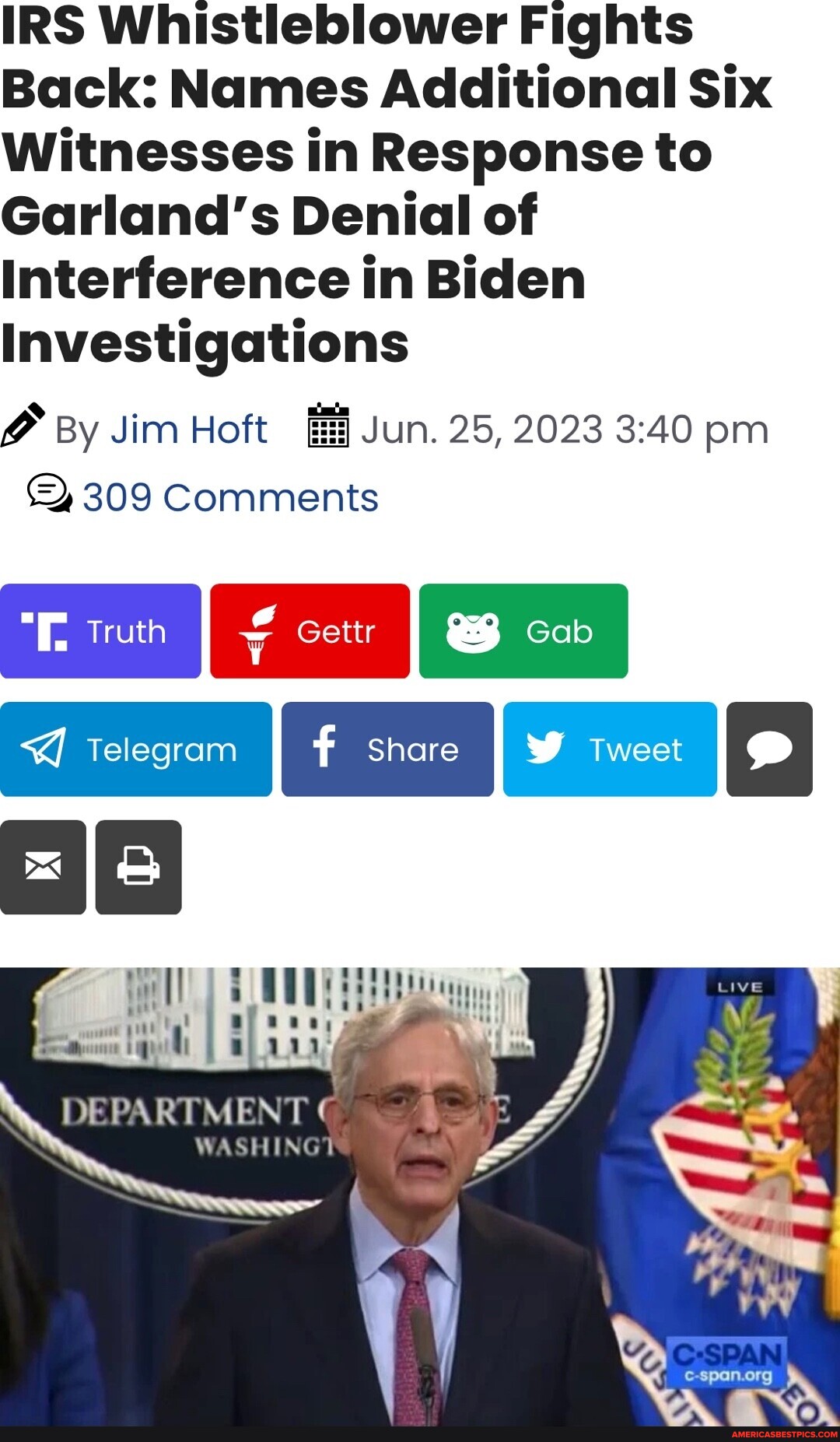 IRS Whistleblower Fights Back: Names Additional Six Witnesses in ...