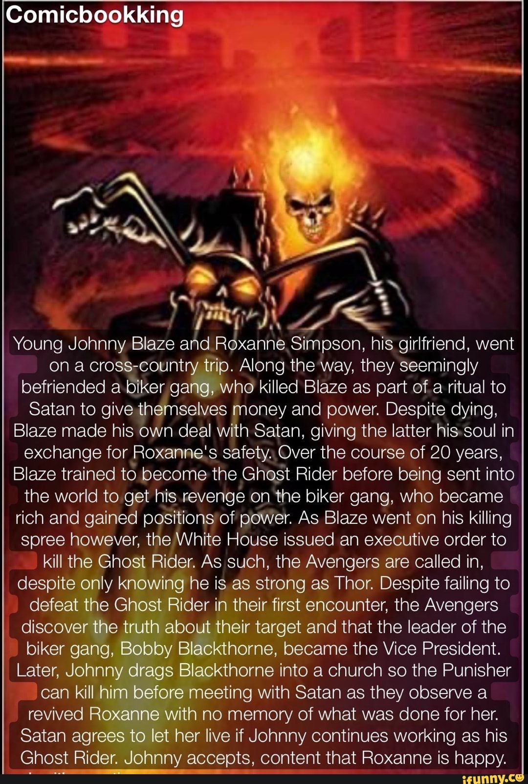 Comicbookking jp-- - Young Johnny Blaze and Roxanne Simpson, his ...