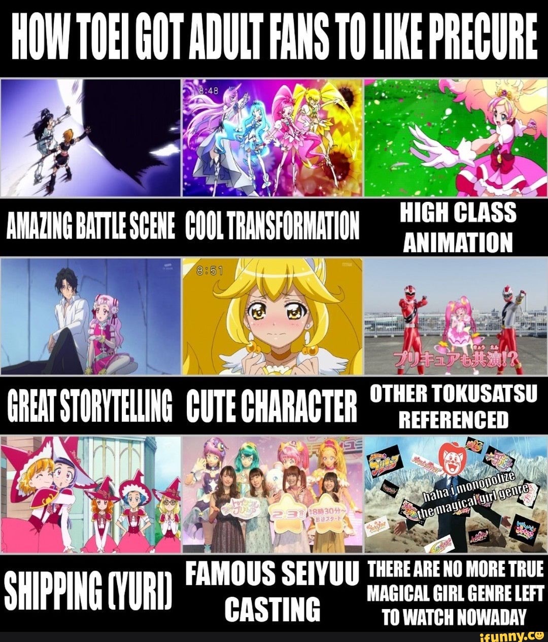 Precure memes. Best Collection of funny Precure pictures on iFunny