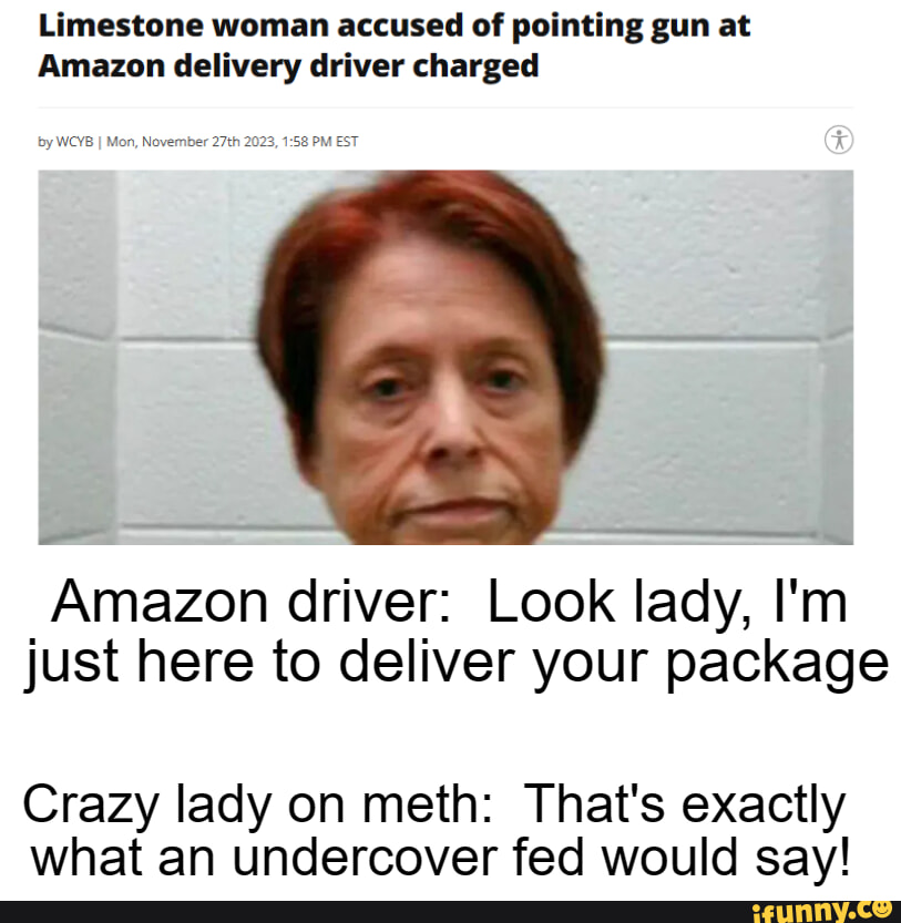 Limestone woman accused of pointing gun at Amazon delivery driver ...