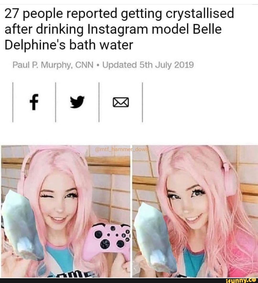 27 people reported getting crystallised after drinking Instagram model ...
