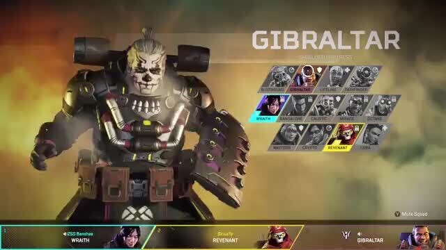 WRAITH BANGALORE CAUSTIC MIRAGE OCTANE WATTSON CRYPTO REVENANT LOBA - )