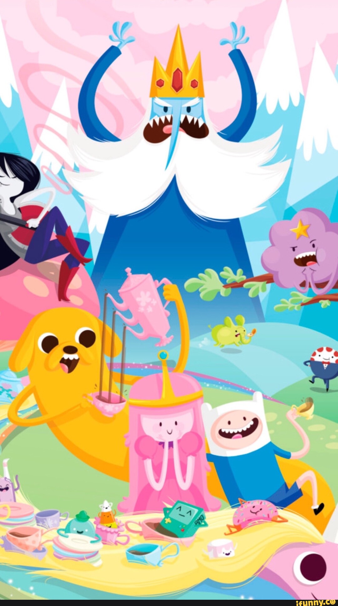 Funny Adventure Time Wallpaper