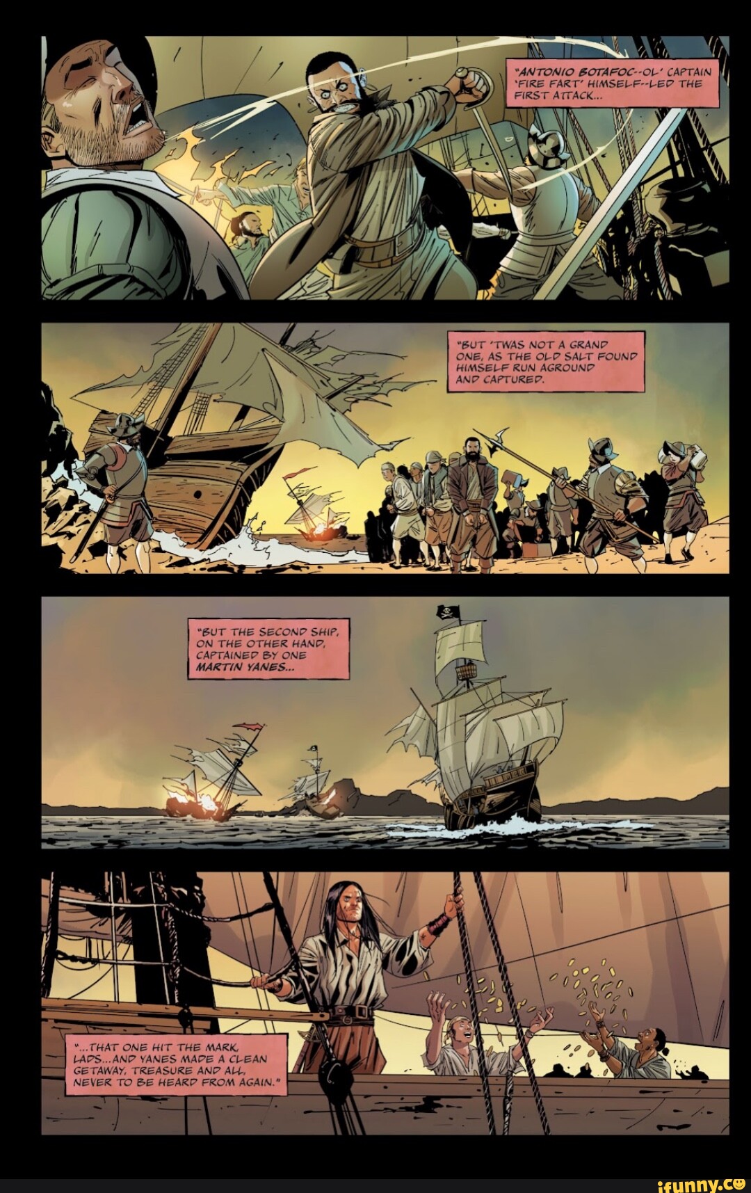 THE MARK, RE ANC ALt, TO BE "ANTONIO BOTAFOC--OL' CAPTAIN 'FIRE FART ...