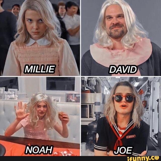 MILLIE DAVID NOAH JOE - iFunny