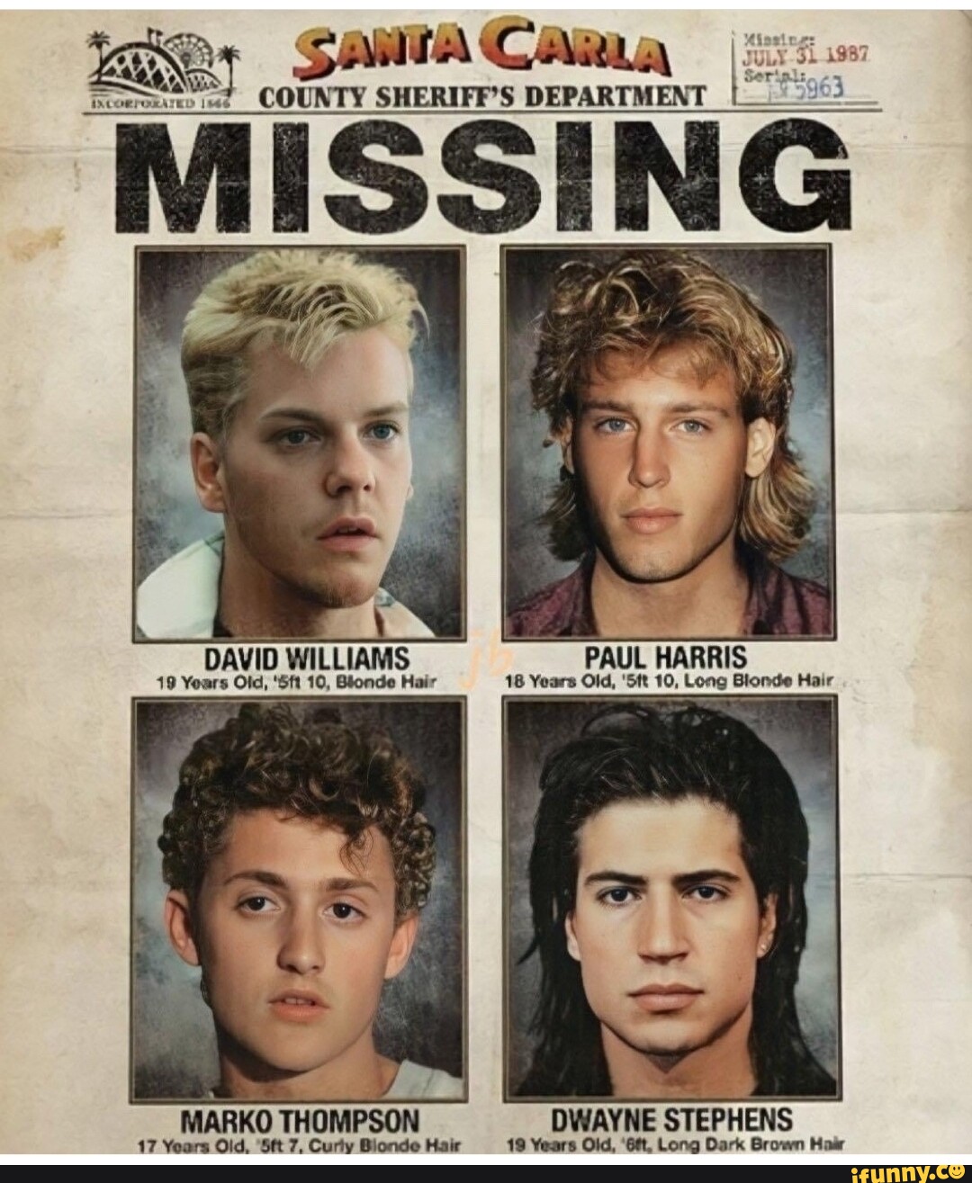 Lostboys memes. Best Collection of funny Lostboys pictures on iFunny