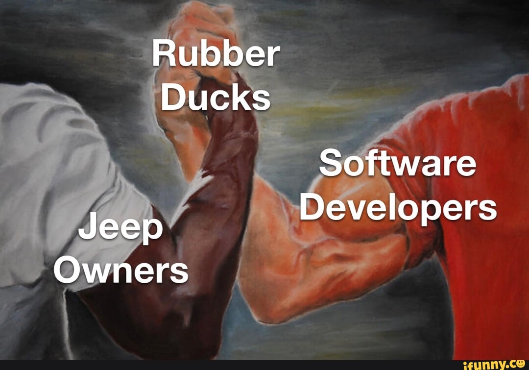 Rubber Ducks Software Jeep I Developers Owners - iFunny