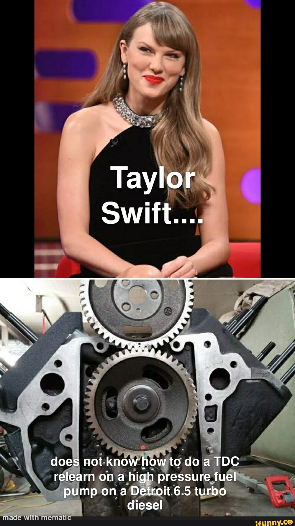 Taylor Swift... at does not know how to do a TDC relearn on a high ...