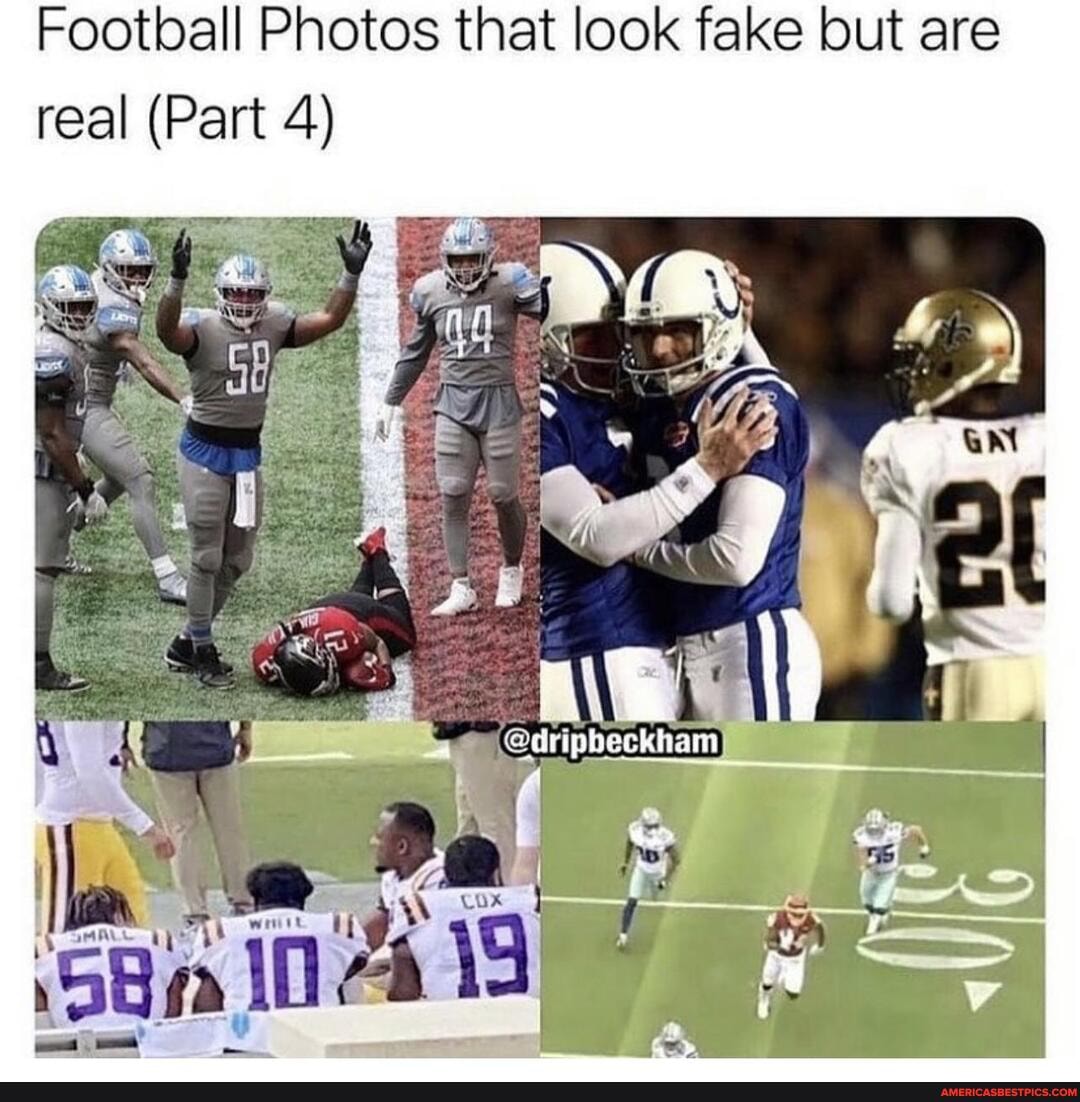 Football Photos that look fake but are real (Part 4) - America’s best ...