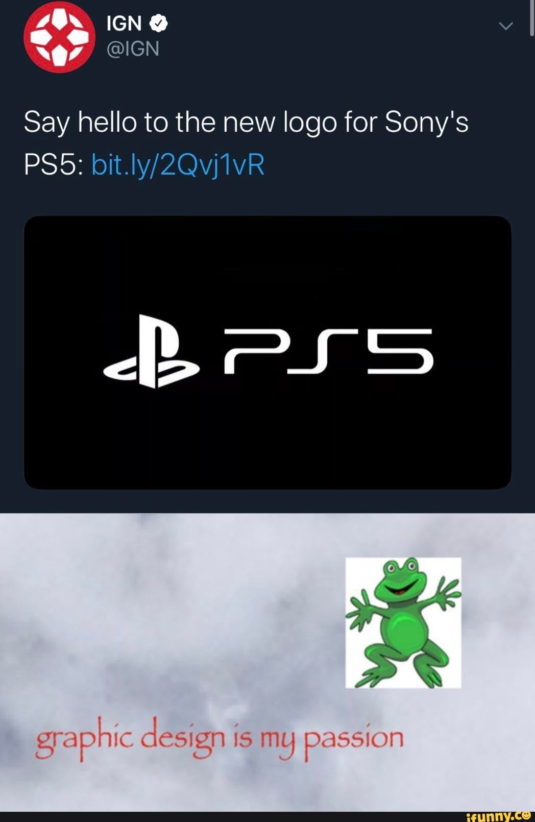 Say hello to the new logo for Sony's design MY Passion - iFunny