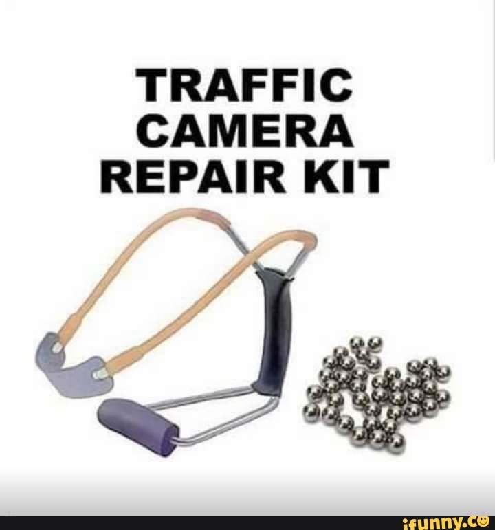 TRAFFIC CAMERA REPAIR KIT - iFunny