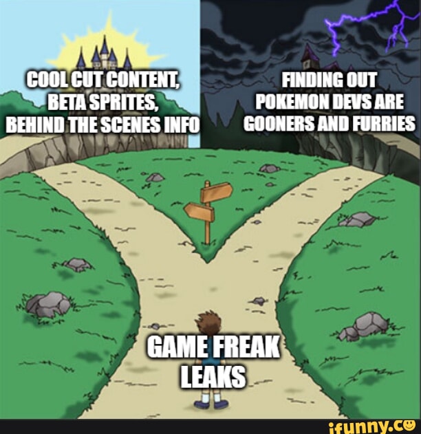 COOL CUT CONTENT. FINDING OUT BETA SPRITES, POKEMON DEVS ARE BEHIND THE ...