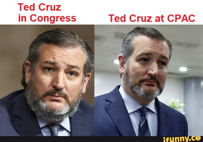 You ever wonder why Ted Cruz's beard looks horrifying? It's because he ...
