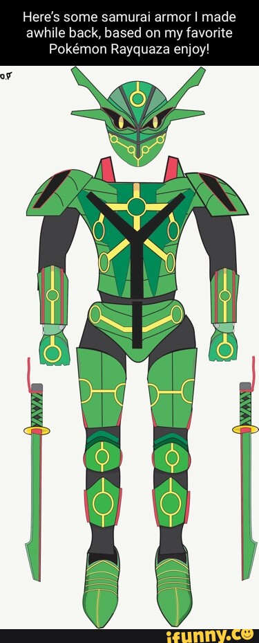 Here's some samurai armor I made awhile back, based on my favorite ...