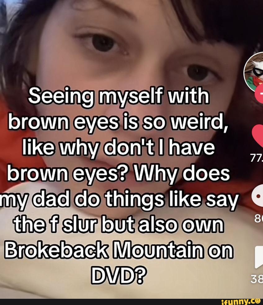 Rule - 77 seeing myself with brown eyes is so weird, like why don'tI ...