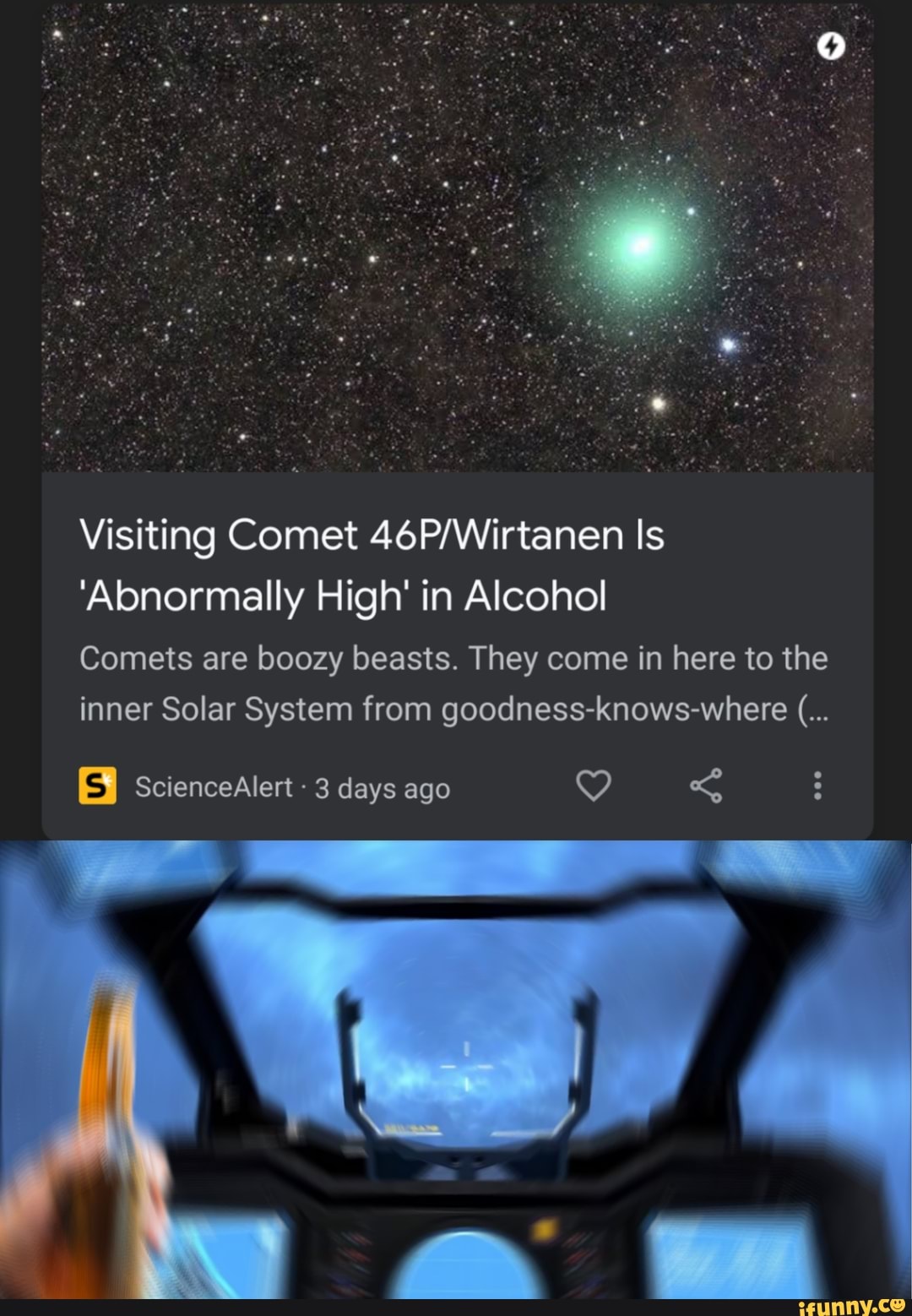Visiting Comet Is 'Abnormally High' in Alcohol Comets are boozy beasts ...