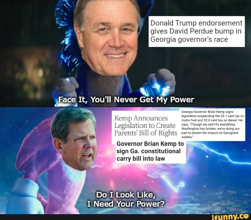 Donald Trump endorsement Gives David Perdue bump in Georgia governor's ...