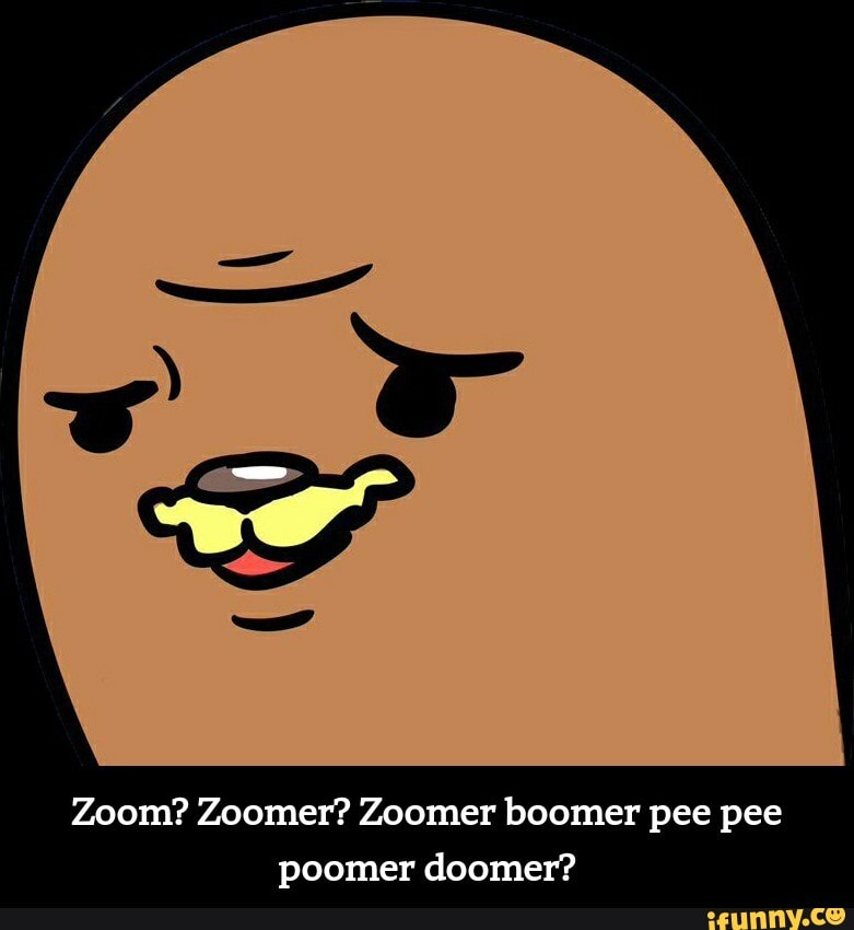 Zoom? Zoomer? Zoomer boomer pee pee poomer doomer? - Zoom? Zoomer ...