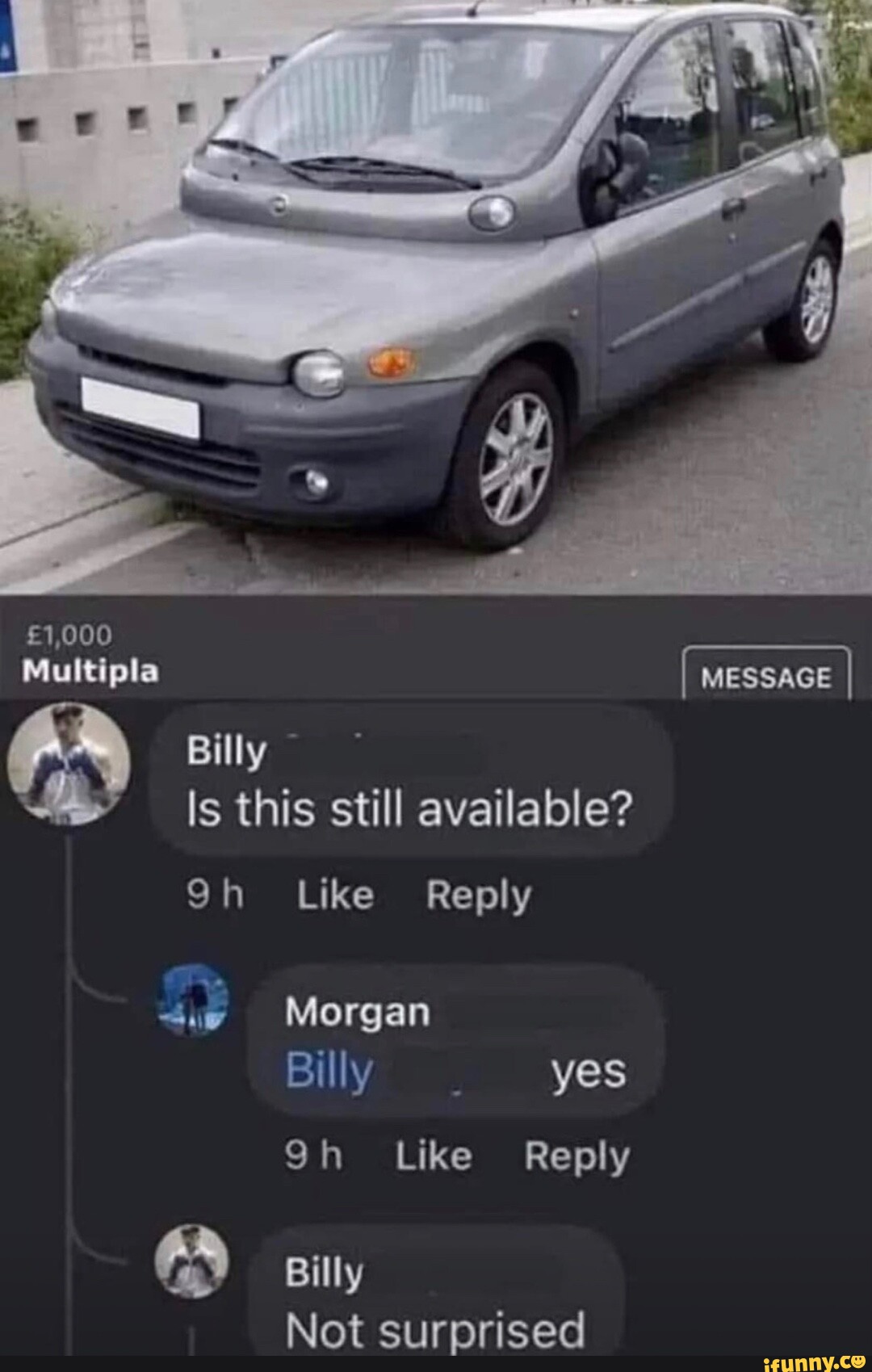 Multipla memes. Best Collection of funny Multipla pictures on iFunny