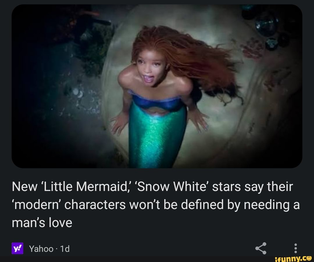 New Little Mermaid Snow White Stars Say Their Modern Characters Wont Be Defined By