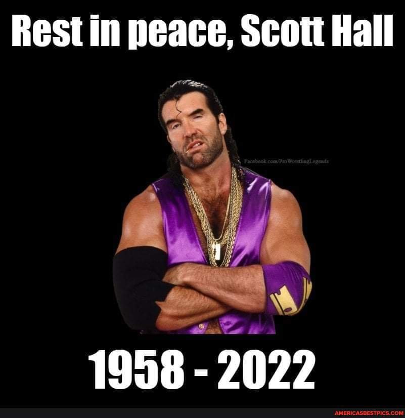 We're saddened to learn that WWE Hall of Famer Scott Hall has passed ...