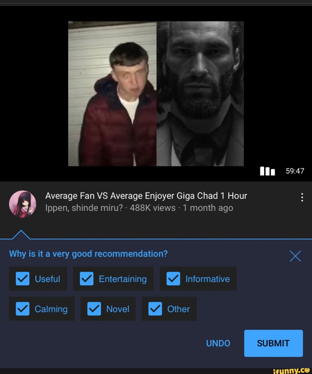 Ky*- Average Fan VS Average Enjoyer Giga Chad 1 Hour y, 3 Ippen, shinde ...