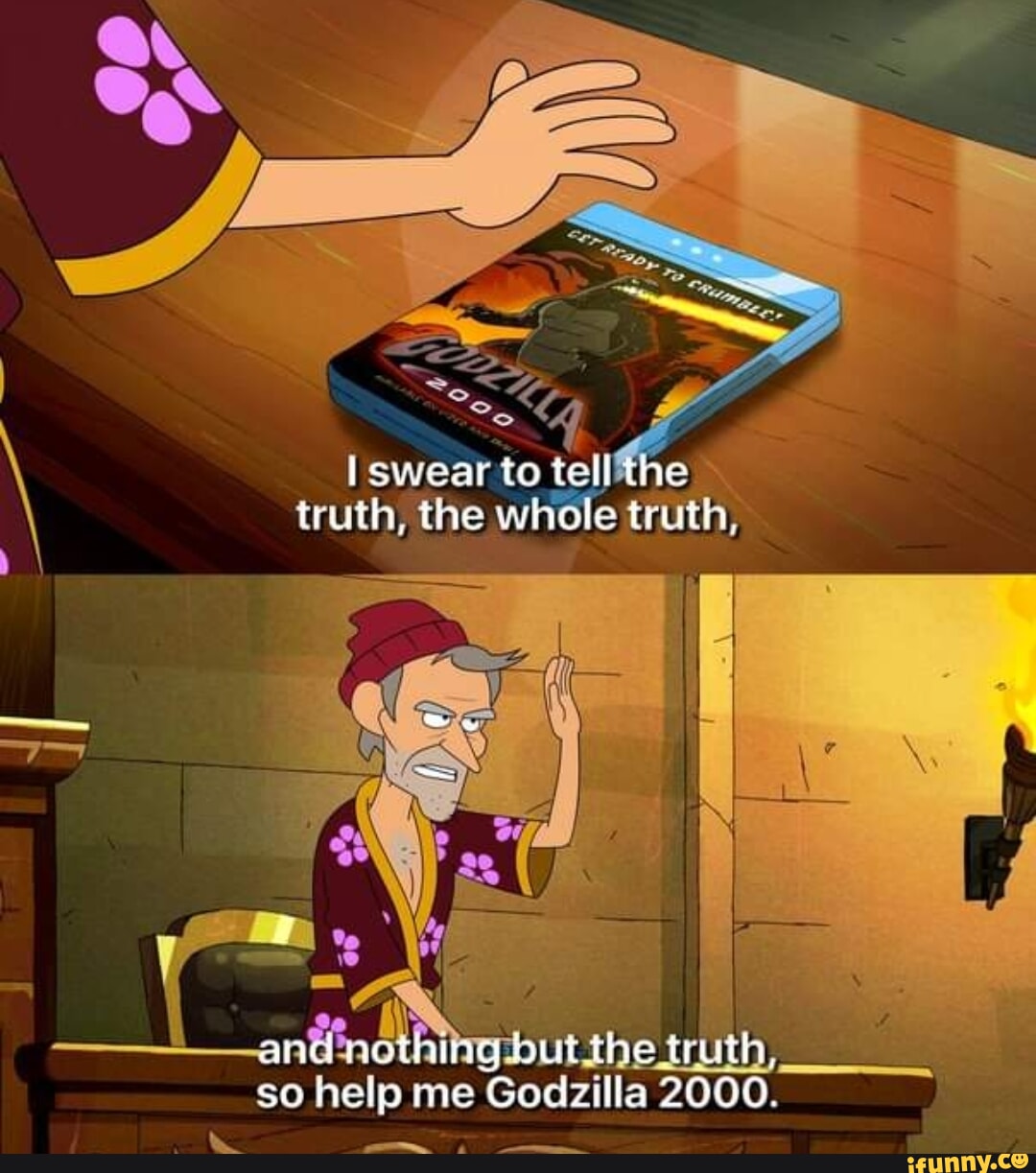 Swear to tell the truth, the whole truth, and aothing but the truth, so ...