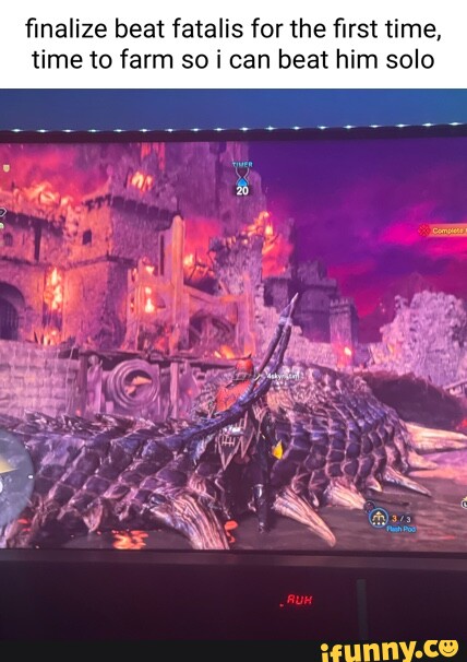 Fatalis memes. Best Collection of funny Fatalis pictures on iFunny