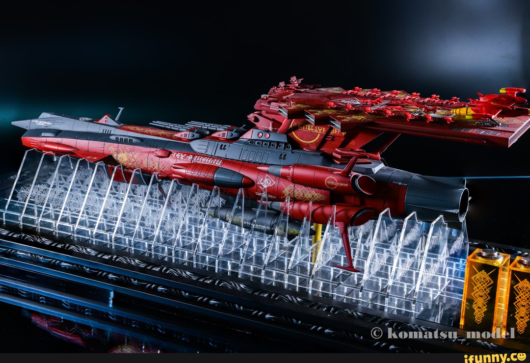 1/1000 Space Battleship NEU BALGRAY [BANDAI kit] - iFunny