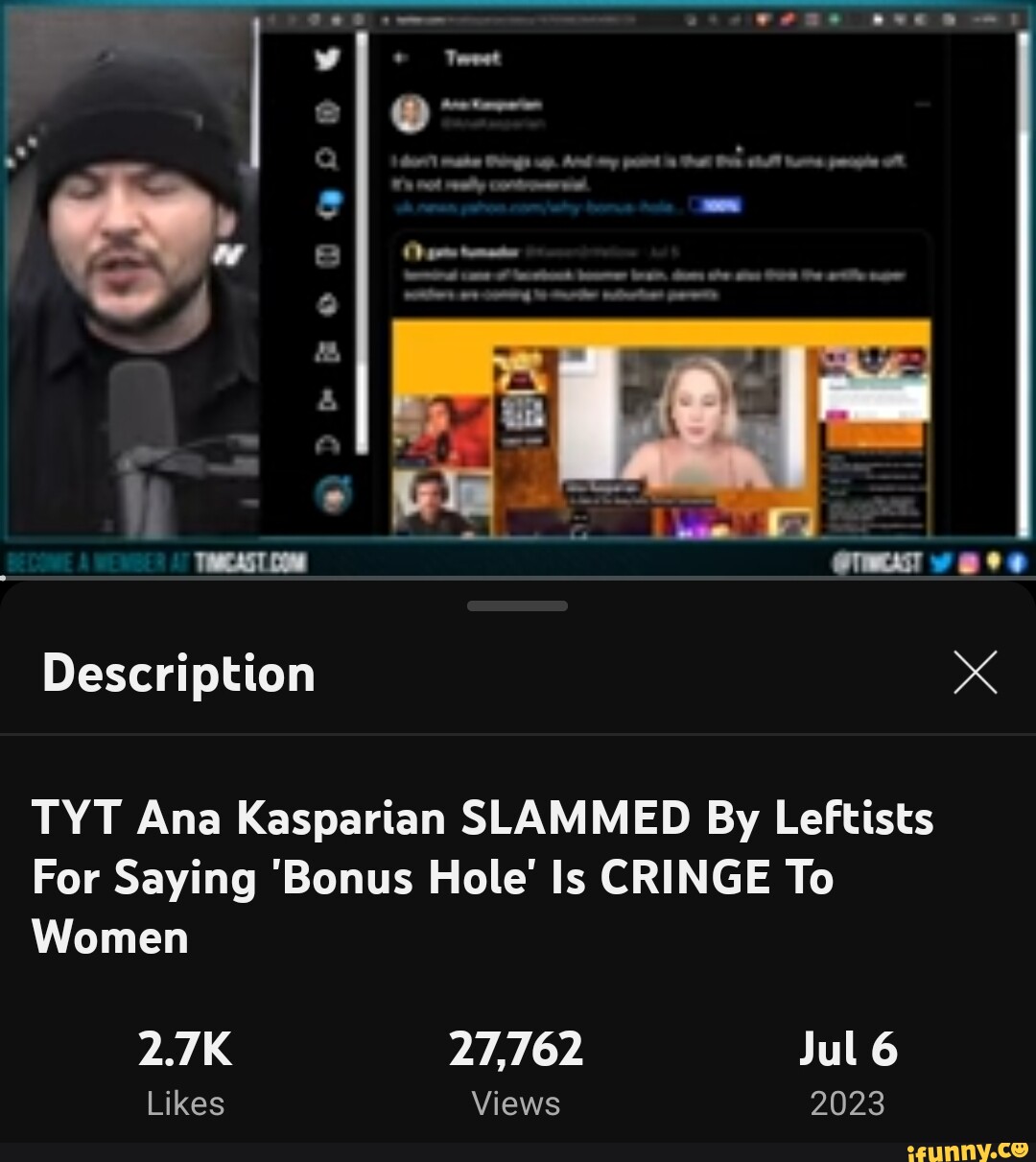 CC) I Description TYT Ana Kasparian SLAMMED By Leftists For Saying ...