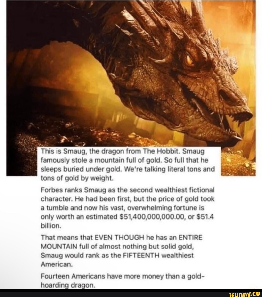 Smaug memes. Best Collection of funny Smaug pictures on iFunny