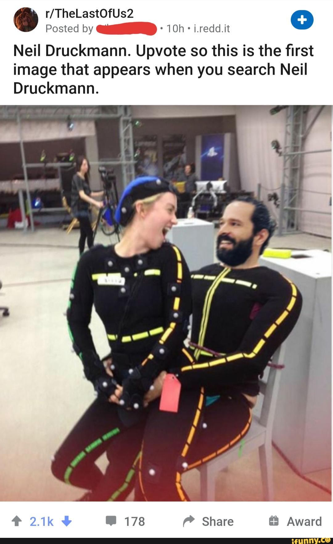 Posted by i.redd.it Neil Druckmann. Upvote so this is the first image ...