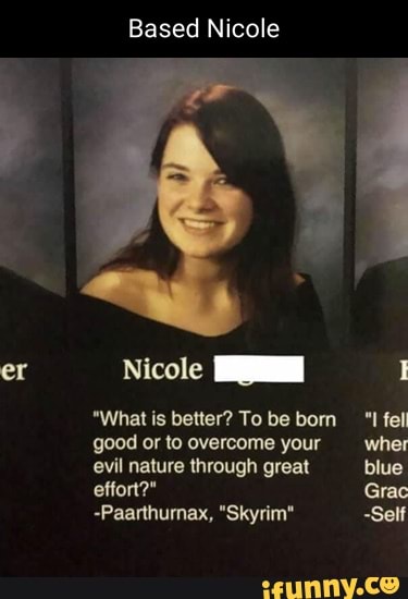 White girls my weakness 🥲 - Based Nicole er Nicole I "What is better ...
