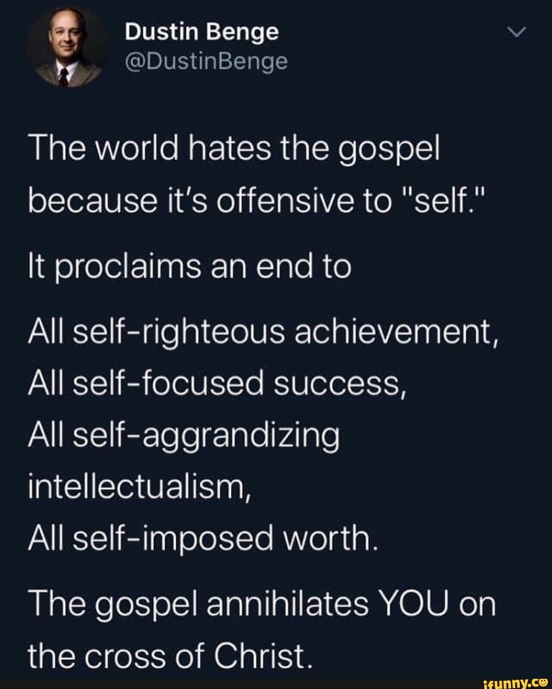 Self Righteous Christians