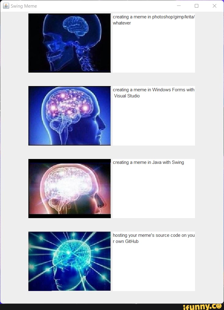 Creating a meme in whatever creating a meme in Windows Forms with ...