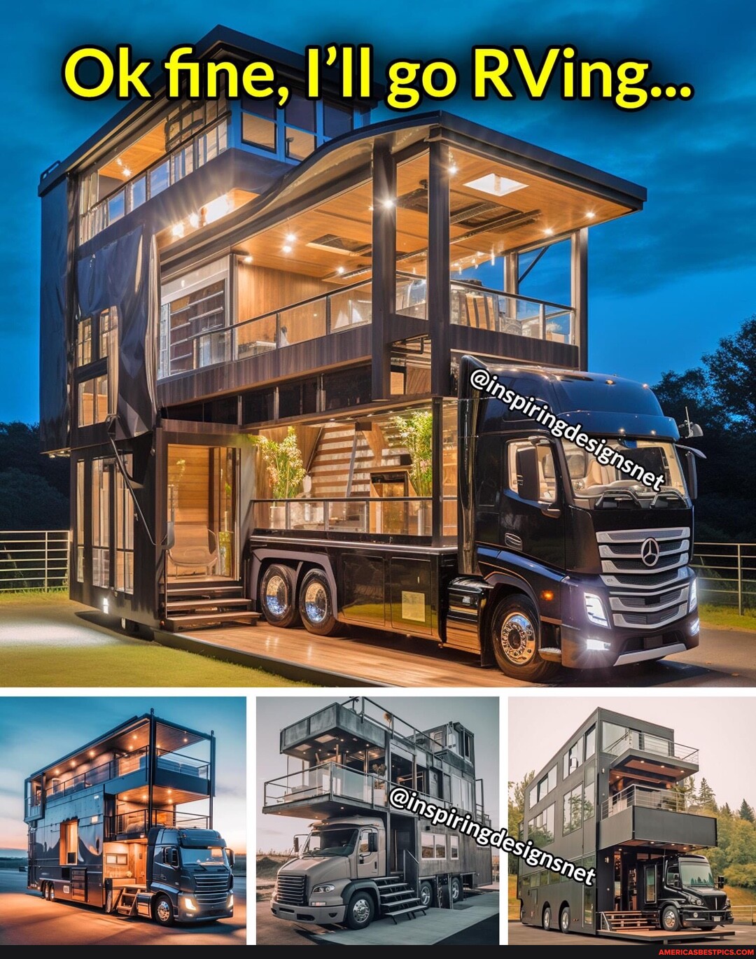 Ok fine, I'll go RVing... - America’s best pics and videos