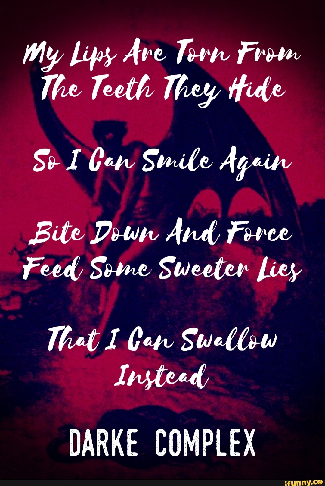 Darke_complex memes. Best Collection of funny Darke_complex pictures on iFunny