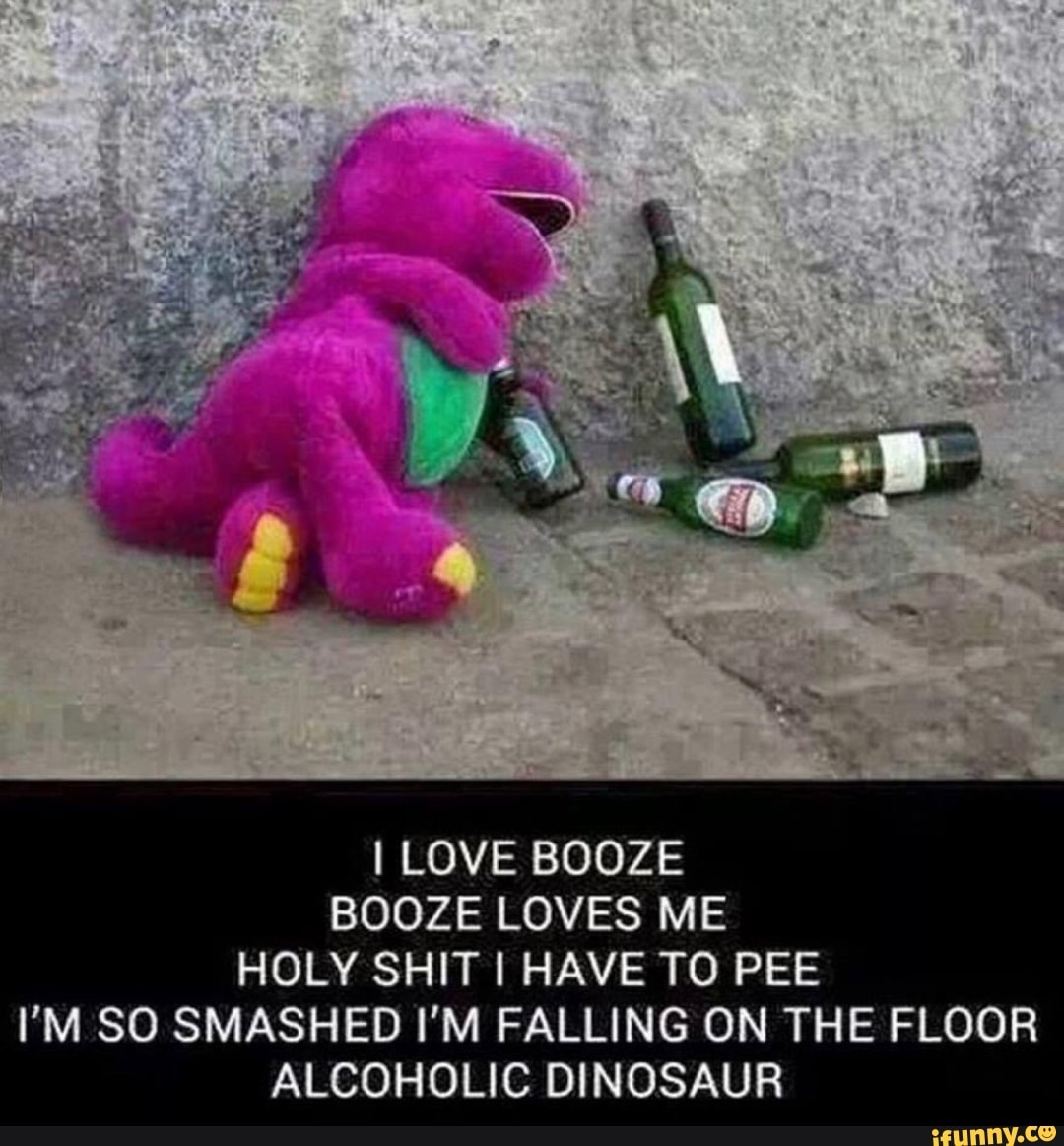 I LOVE BOOZE BOOZE LOVES ME HOLY SHIT I HAVE TO PEE I'M SO SMASHED I'M ...