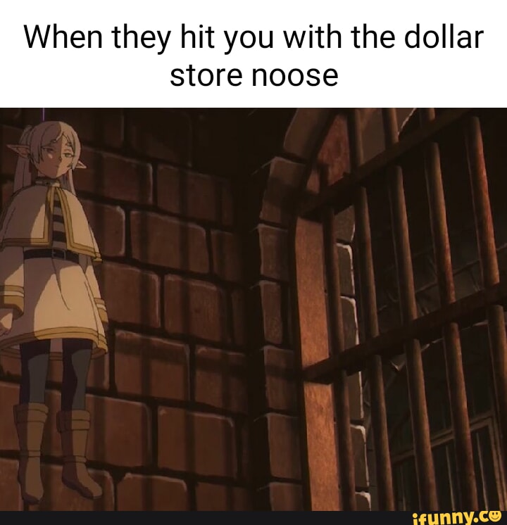When they hit you with the dollar store noose - iFunny