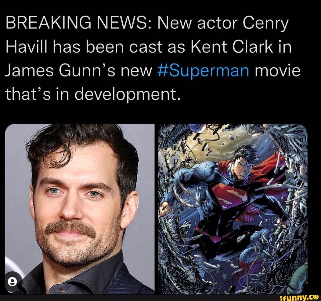 BREAKING NEWS: New actor Cenry Havill has been cast as Kent Clark in ...