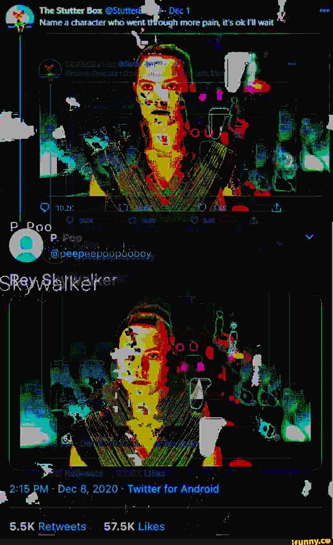 The Stutter Box @Stutted Dec Name a character who went tough more pain ...