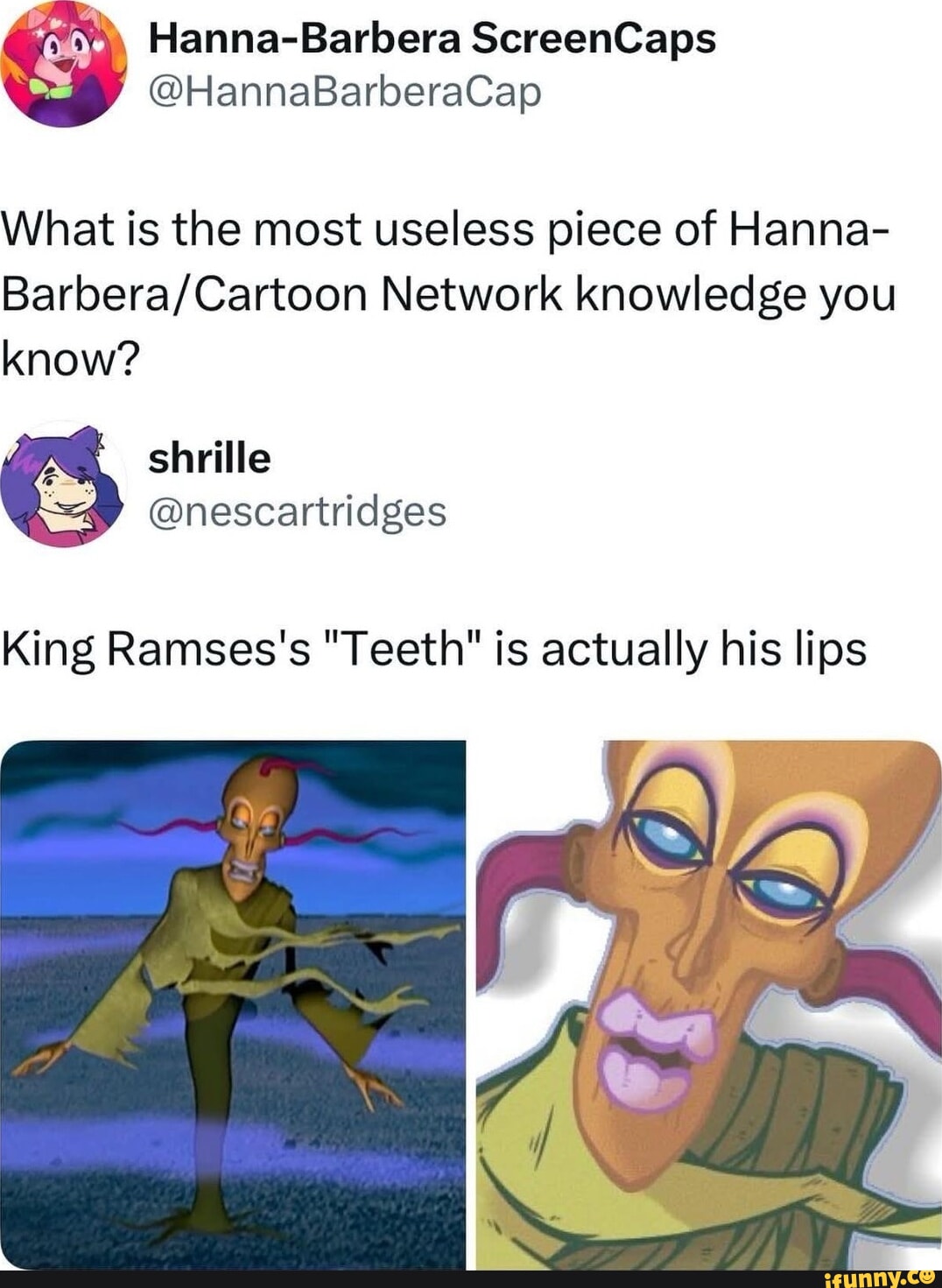 Hanna-Barbera ScreenCaps @HannaBarberaCap What is the most useless ...