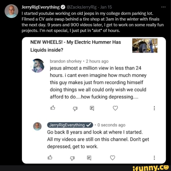 Jerryrigeverything memes. Best Collection of funny Jerryrigeverything ...