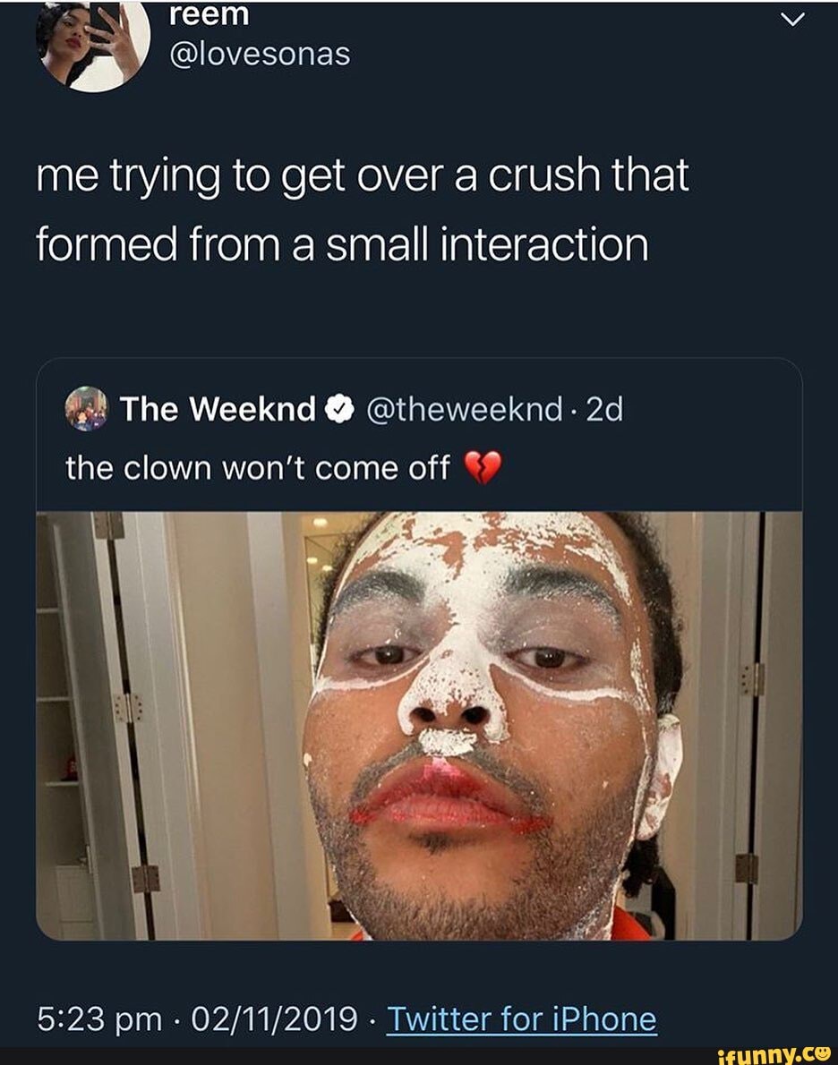 Me trying to get over a crush that formed from a small interaction ...