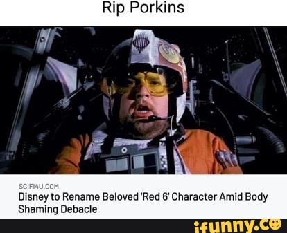 Rip Porkins Disney to Rename Beloved 'Red 6' Character Amid Body ...