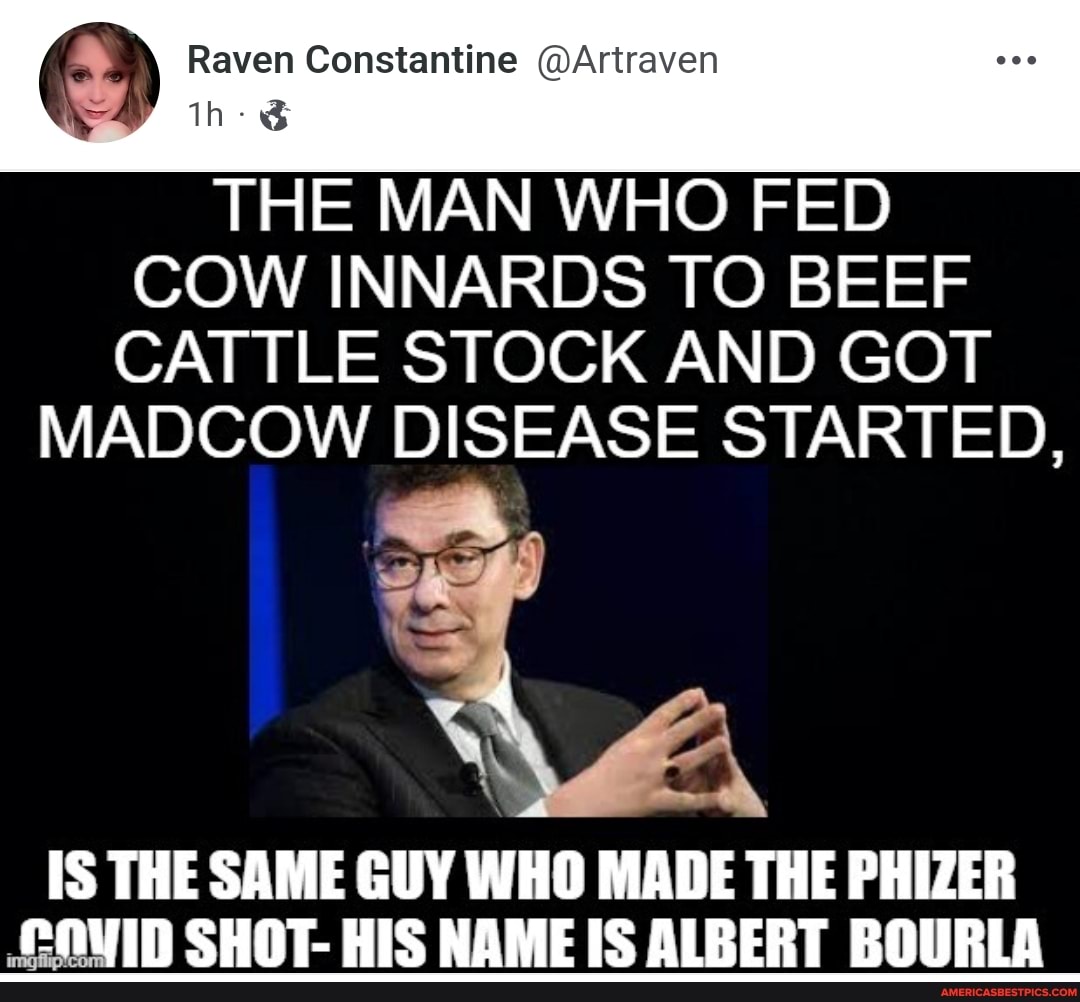 Raven Constantine @Artraven SLY th: THE MAN WHO FED COW INNARDS TO BEEF ...