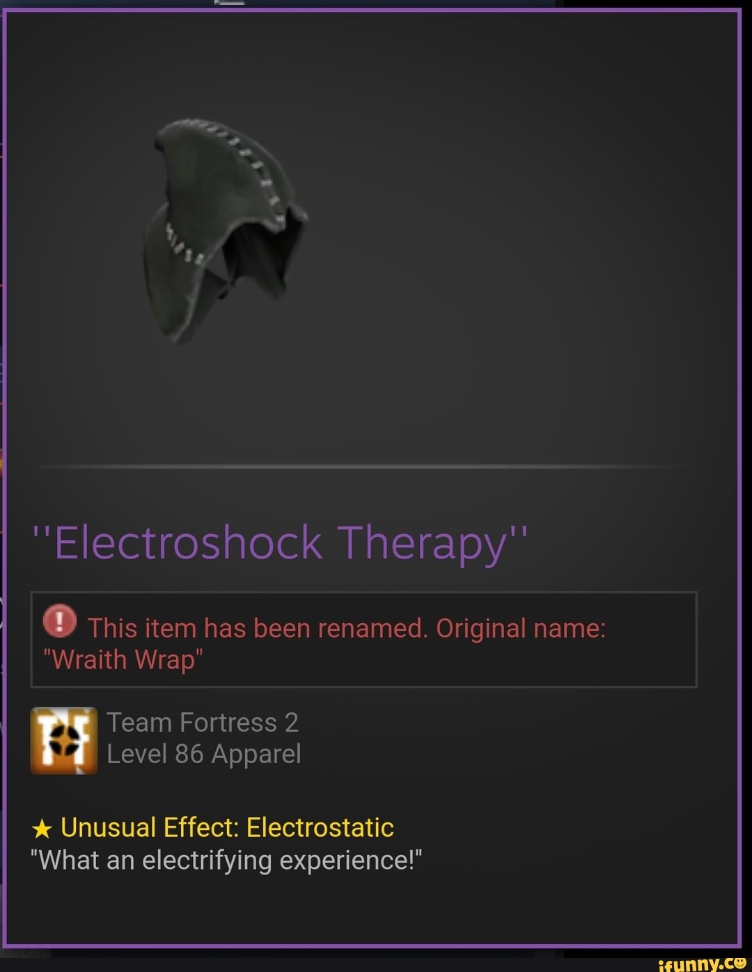 "Electroshock Therapy" This item has been renamed. Original name ...