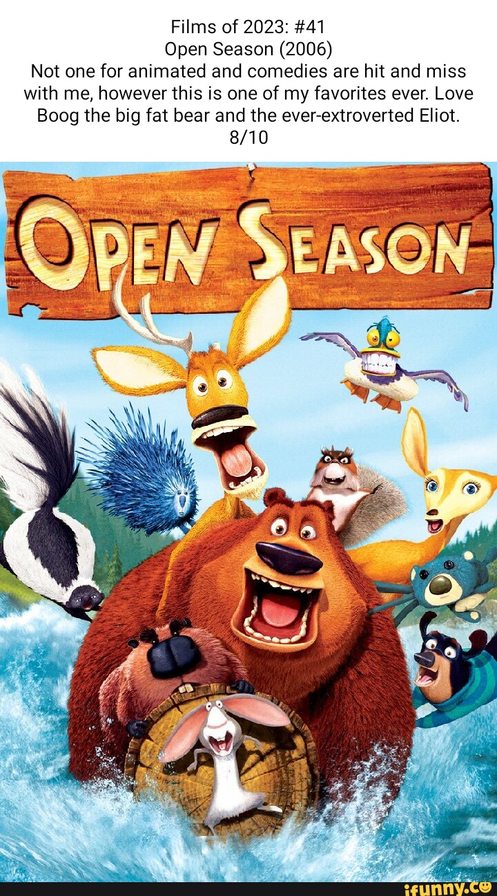 Films of 2023: #41 Open Season (2006) Not one for animated and comedies ...
