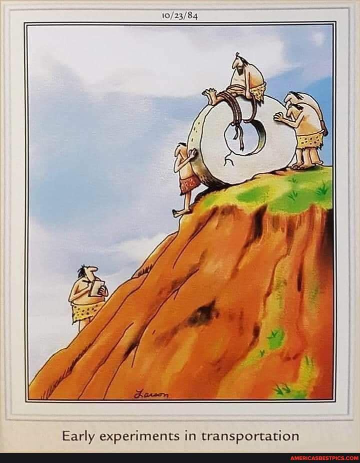 The Far Side Credit To Artist Larson! 1984 - Early experiments in ...